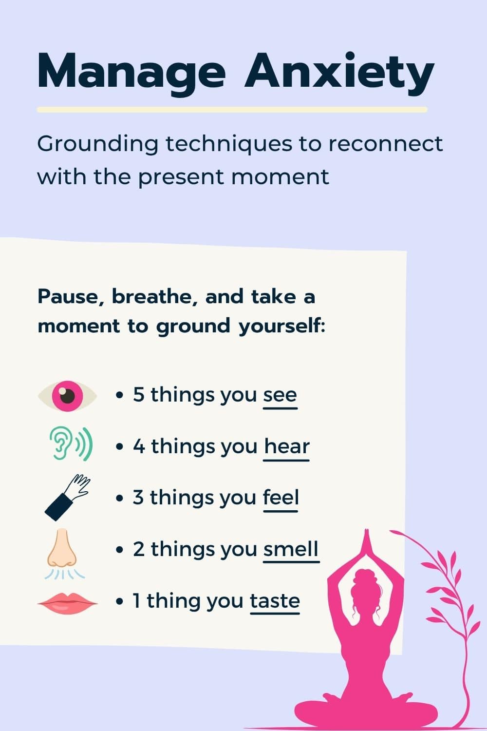 The 54321 Method: Simple Grounding Technique To Reduce Stress