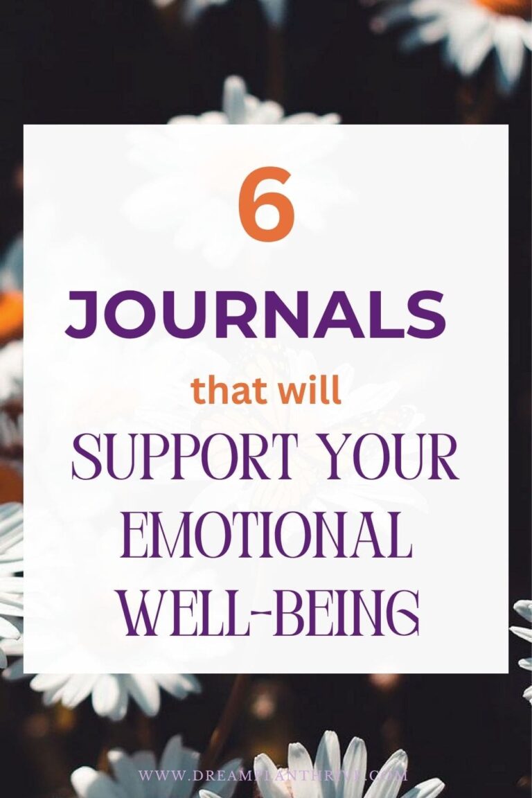 6 Powerful Journals That Support Your Emotional Well-Being